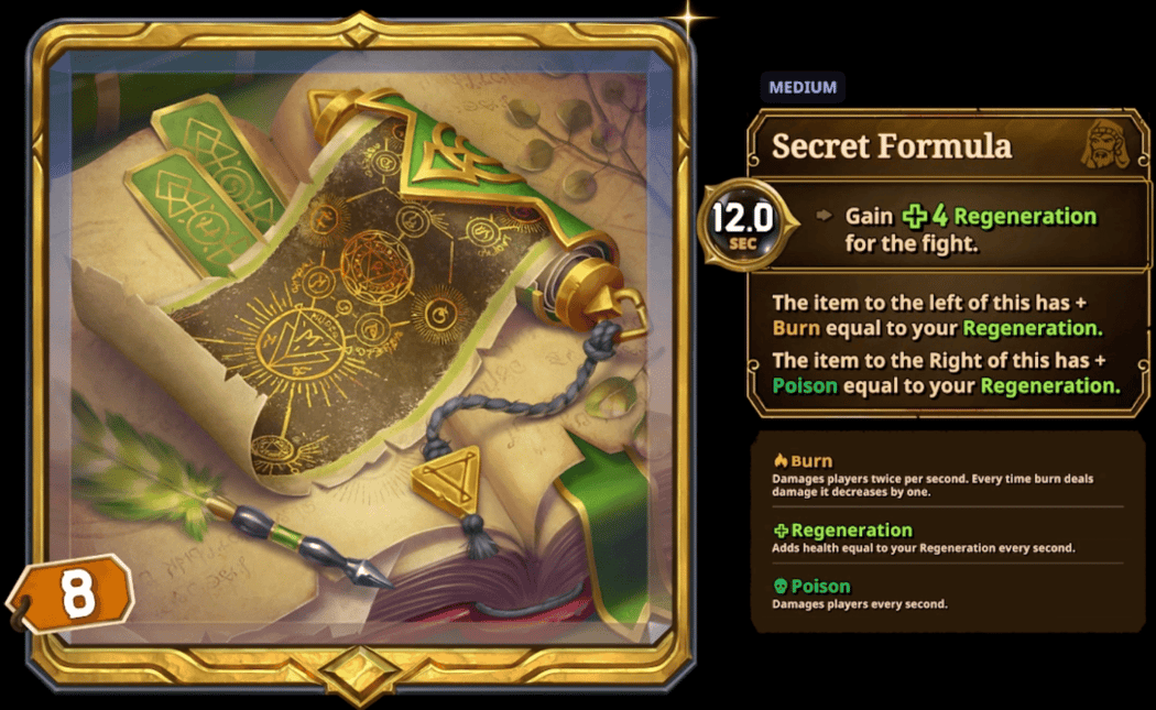 New The Bazaar Hero: Mak - Item Impressions